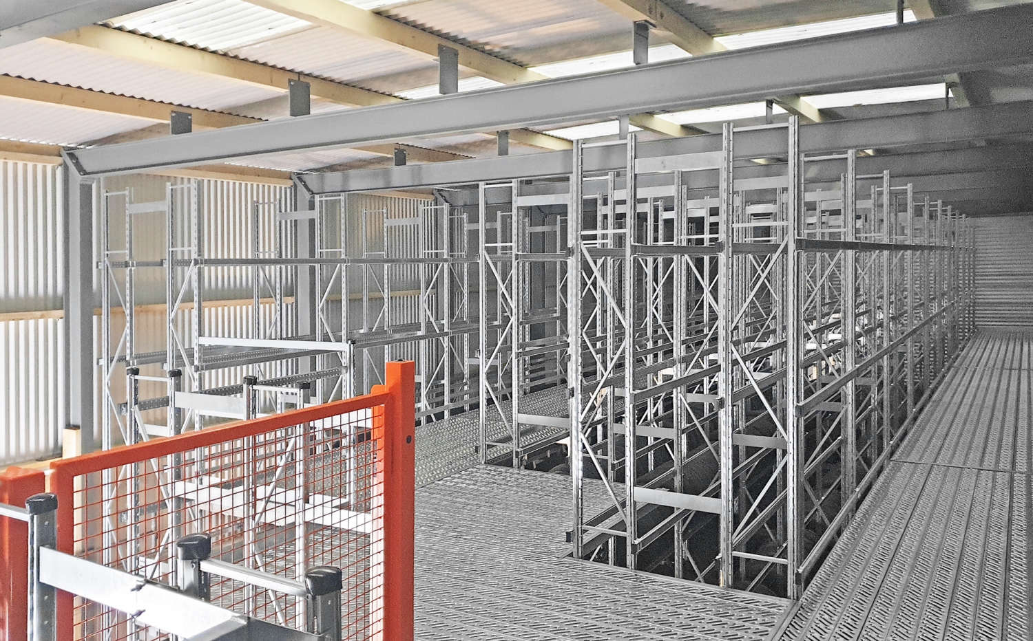 Lagerhallen professioneller Hallenbau effizientes Lager